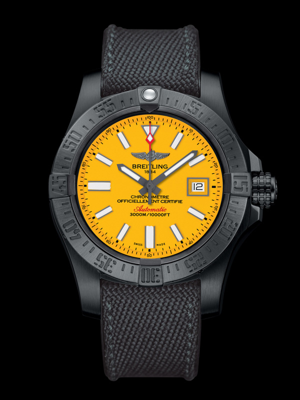 百年灵全新复仇者二代深潜海狼黑钢腕表 - 米兰站